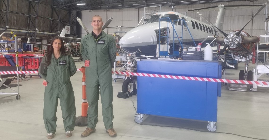 Culdrose work experience students enjoy a journey into aviation ...